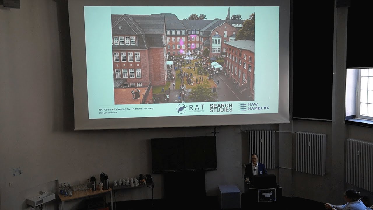 Welcome and introduction to RAT @ RAT Community Meeting 2023 - YouTube