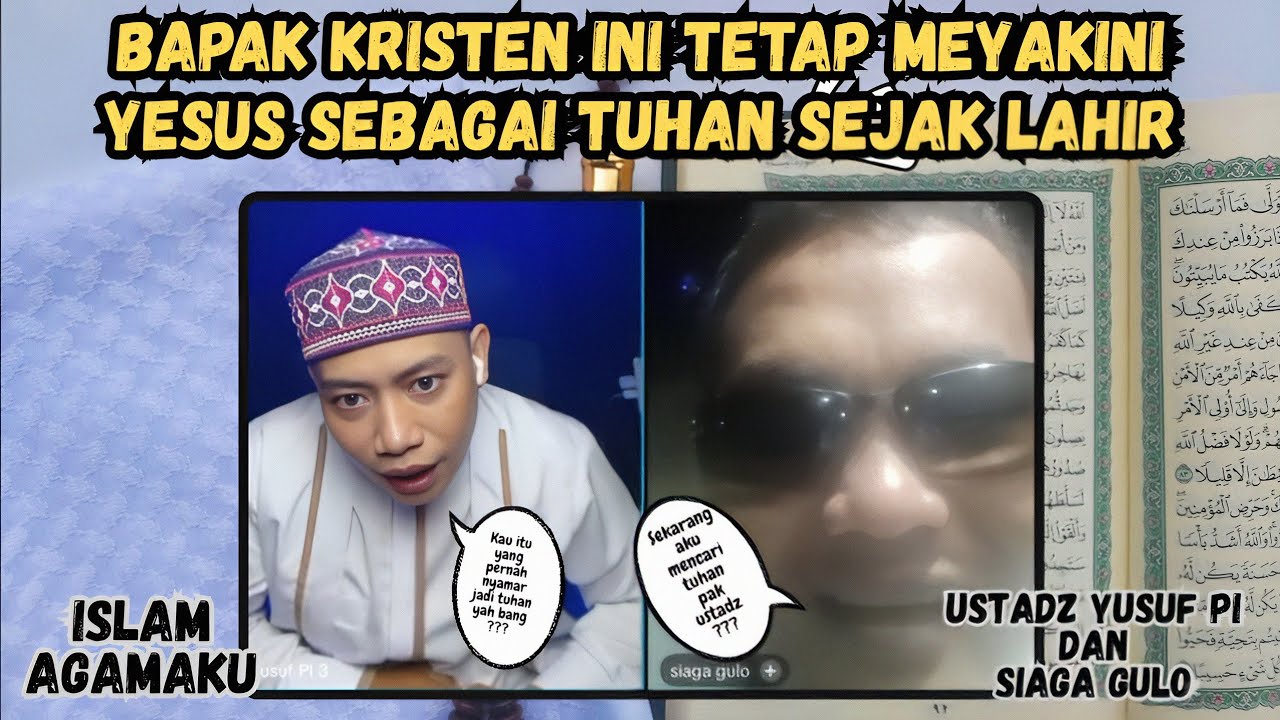 GEGER! Debat Logika: Kenapa Bapak Ini Yakin YESUS TUHAN SEJAK LAHIR ...