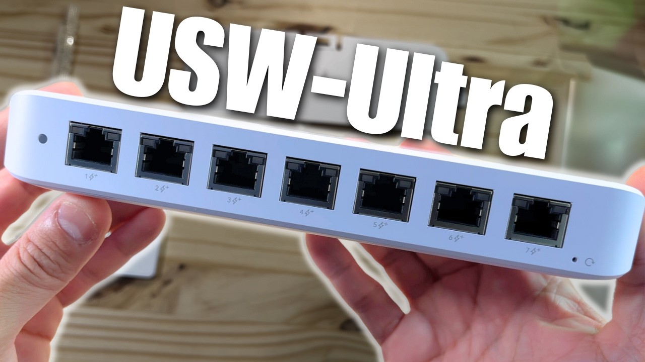 O Switch que você precisa - UniFi USW-Ultra - YouTube