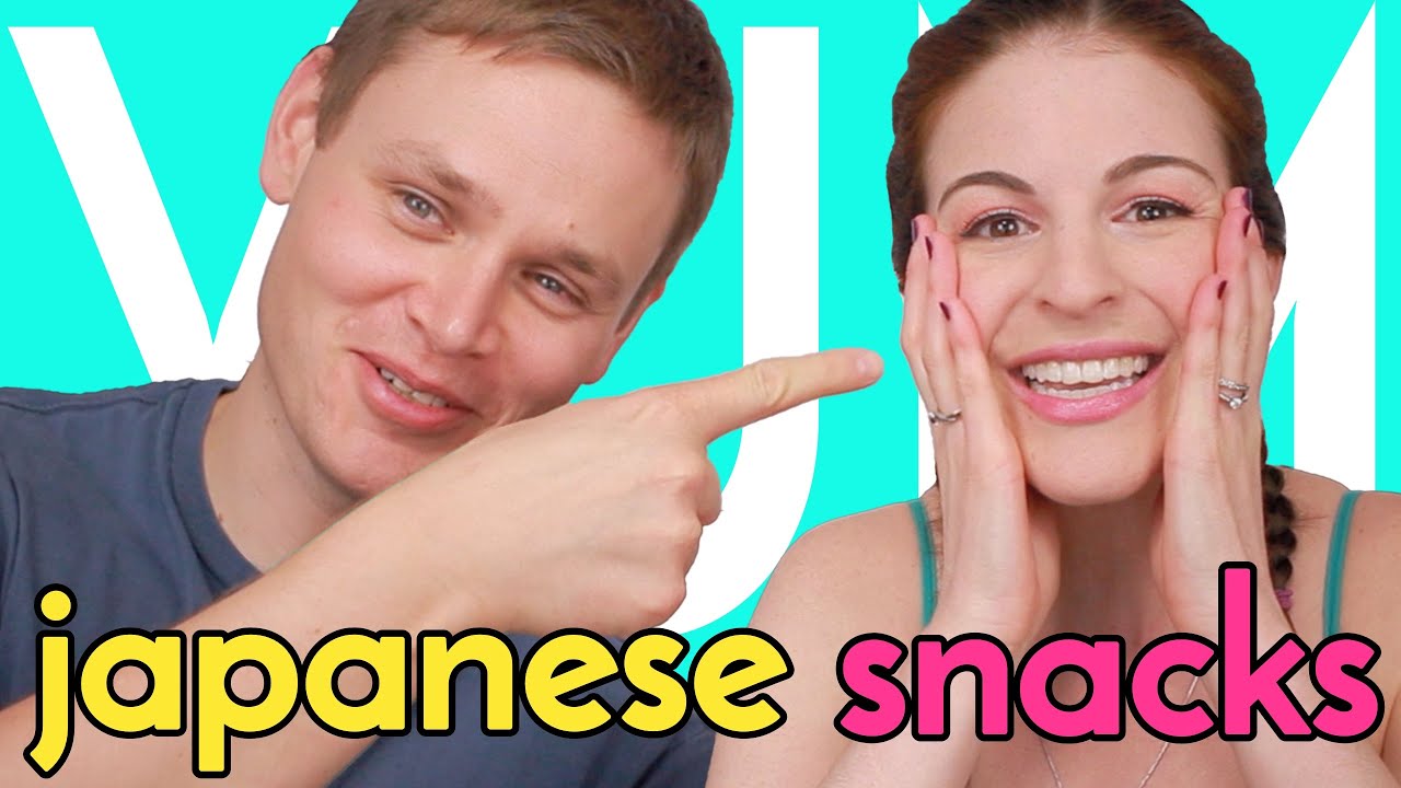 Trying JAPANESE SNACKS with Mr. German Man | Collab w. Texan in Tokyo ...