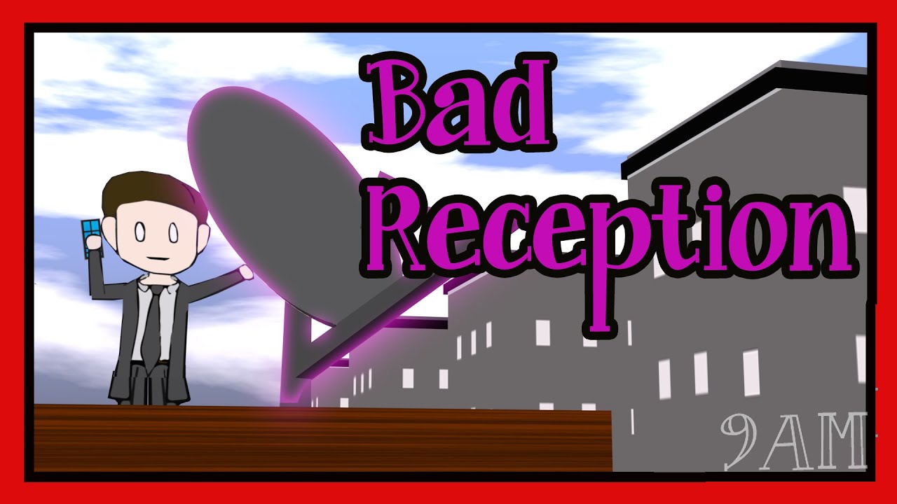 Bad Reception | 9AM Animations #blenderanimation #2danimation # ...