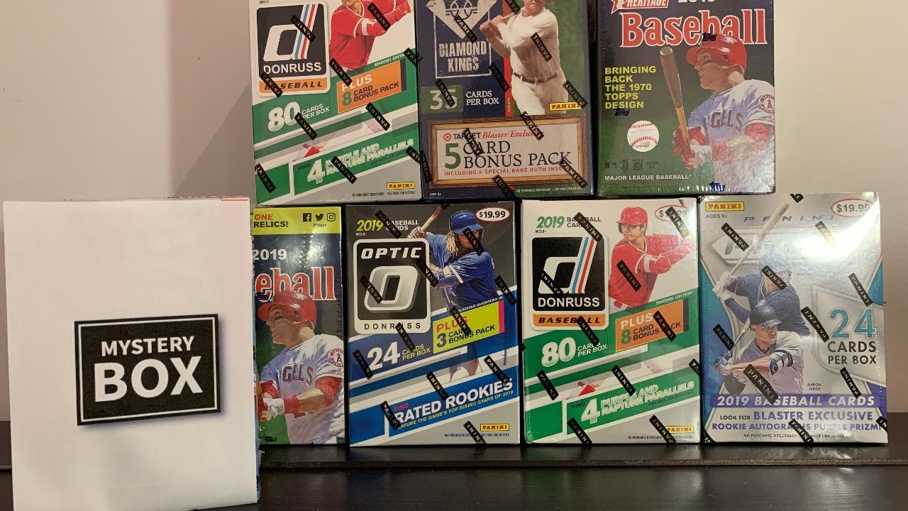 Opening 7 Blaster Boxes - MLB Divisions (May 23, 2020) - YouTube