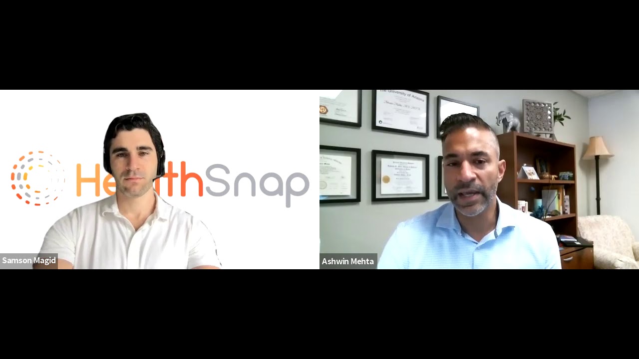 Talk with a Doc: Episode #2 Dr. Ashwin Mehta, Memorial Health - YouTube