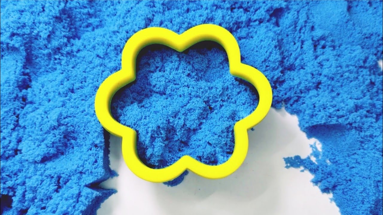 Very Satisfying And Relaxing Kinetic Sand Shapes ASMR Ep-45 ...