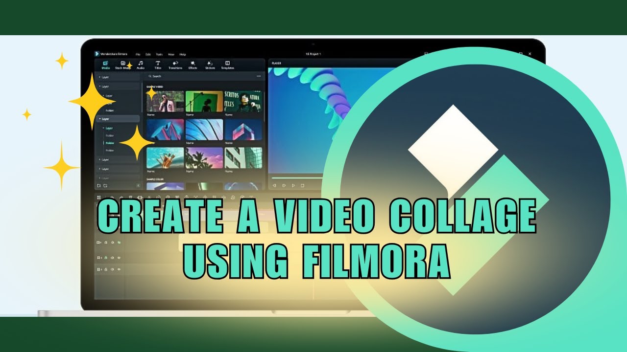 Filmora 14 Tutorial: How to Create a Video Collage using Filmora - YouTube