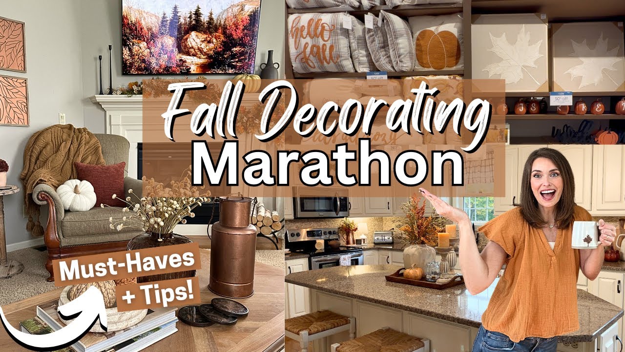 Ultimate Fall Decorating Marathon: Must-Haves, Haul, Tips & Home Tour ...