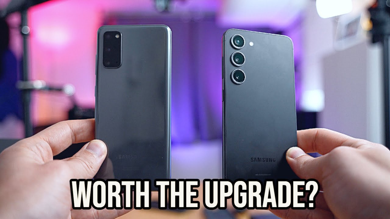 Samsung Galaxy S20 vs S23 – Side-by-Side Comparison, Raw, Uncut - YouTube