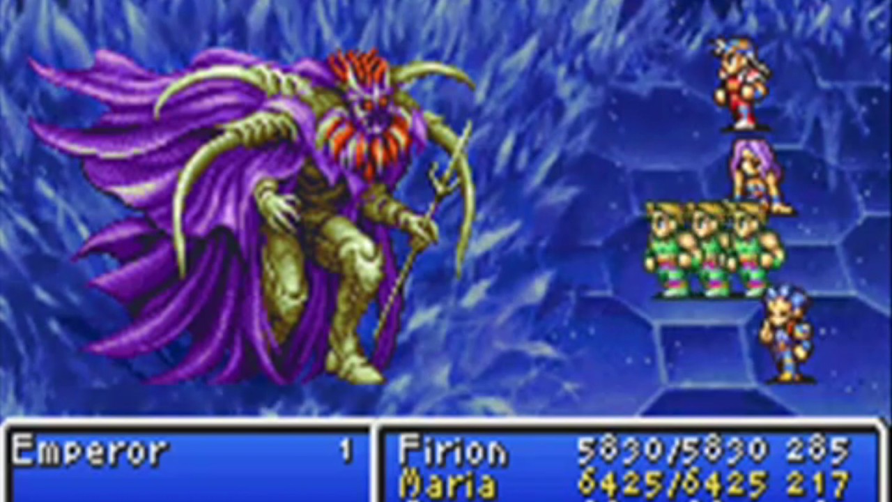 Final Fantasy 2 Emperor Battle NES and GBA remix - YouTube