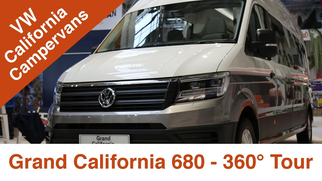 VW Grand California 680 Virtual Tour | 360 degree video look around ...