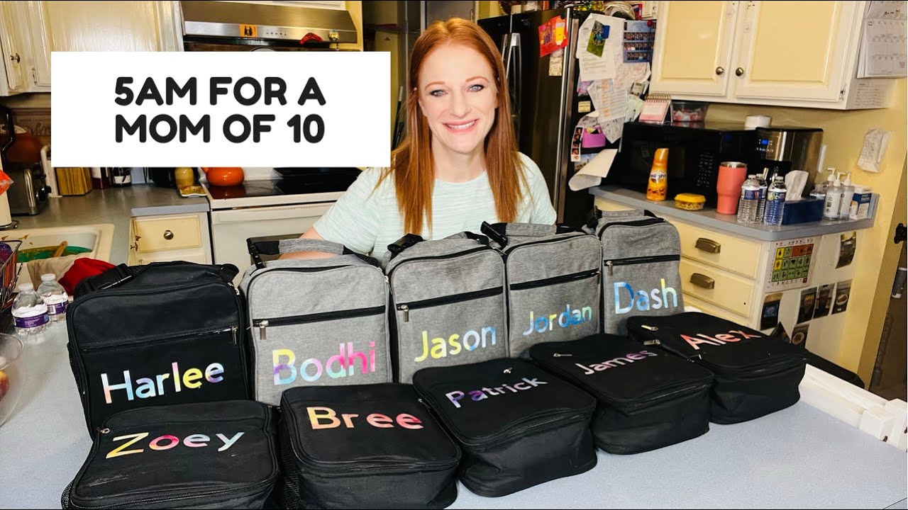 MoM OF 10 MoRNiNG RouTiNe - YouTube