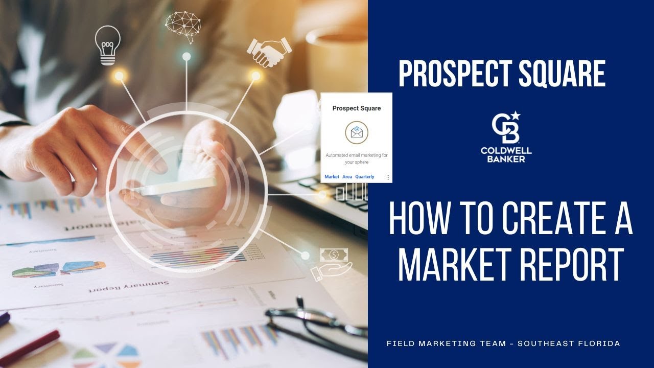 How to create a MARKET report on Prospect Square - YouTube