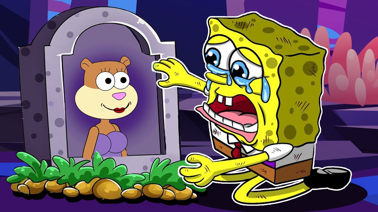 Nooo!! Sandy, please come back !! I need you ! Sad Story Spongebob life ...
