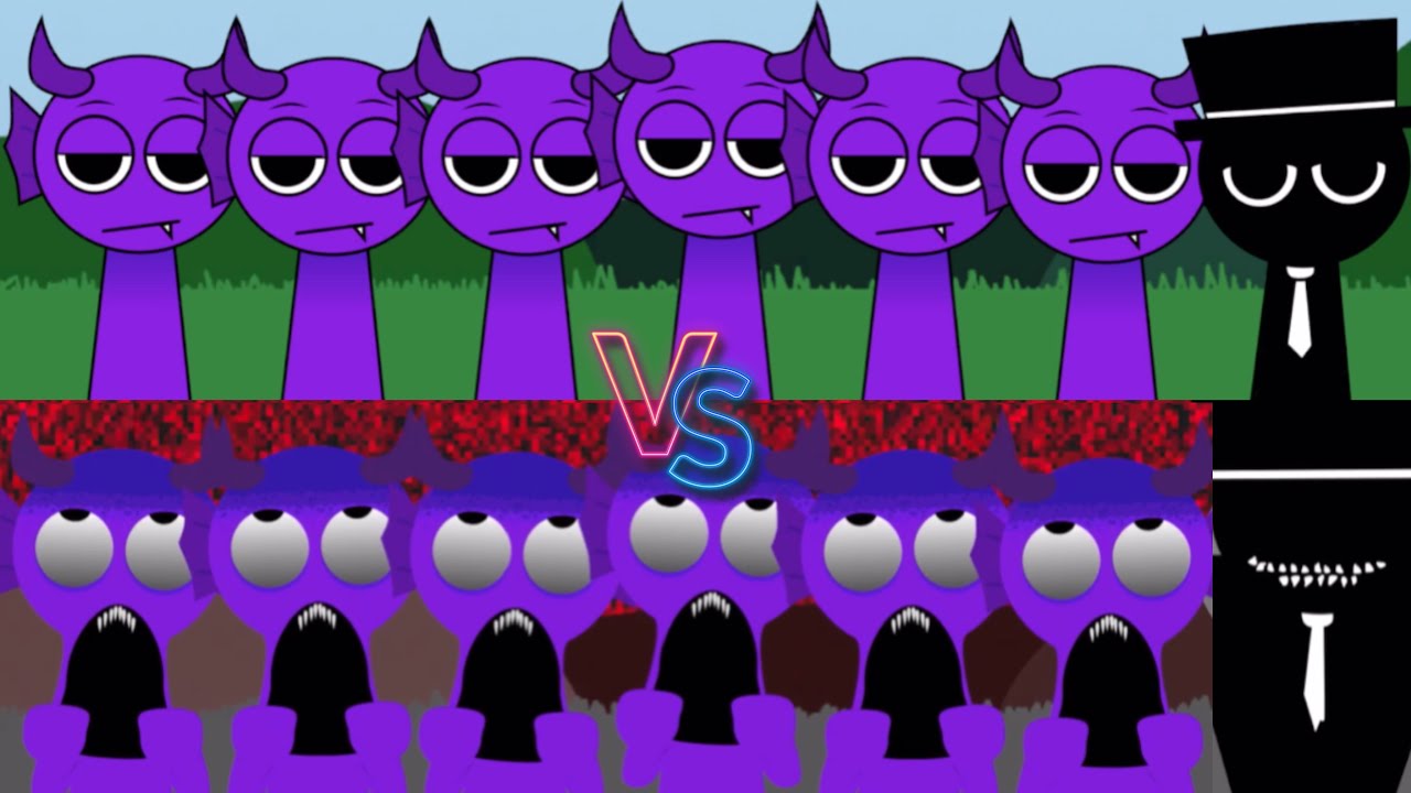 Sprunki Retake Choir Durple Ph1 vs Ph2 - YouTube