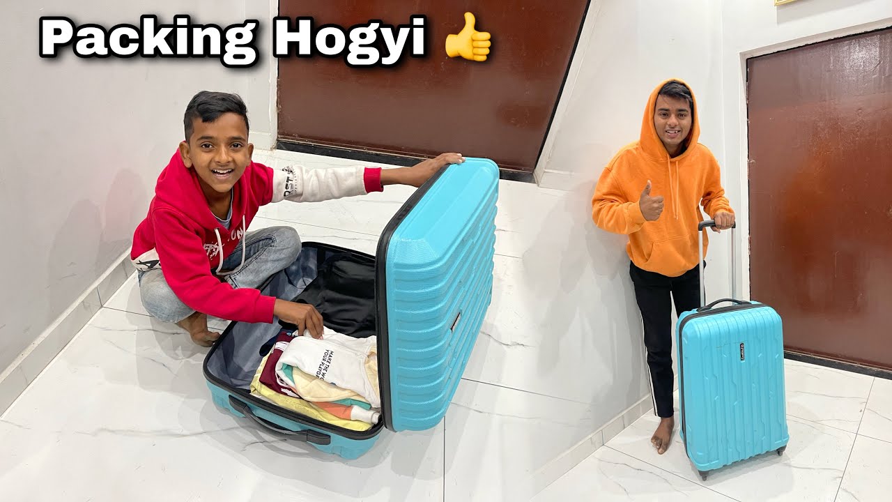 Finally New Trip Ki Packing Hogyi 😍 Kaha Ja Rahe Hai Hum ? 😀 - YouTube