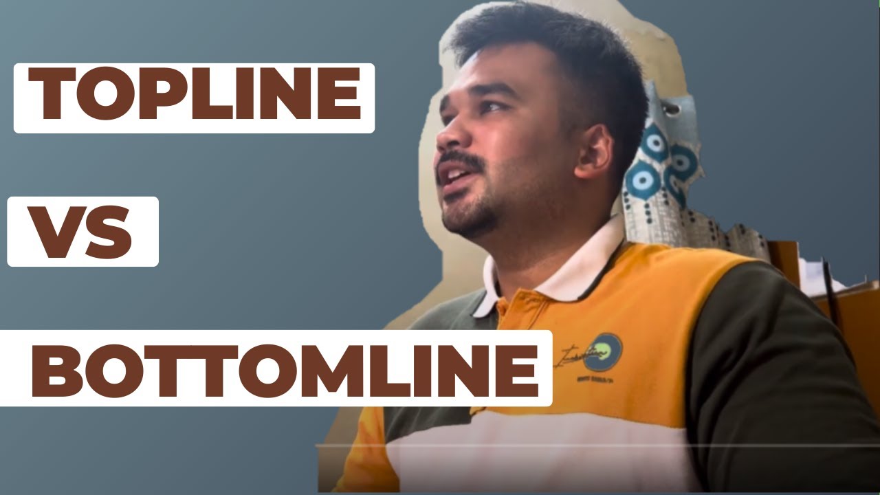 Top-line vs Bottom-line Growth Difference? - YouTube