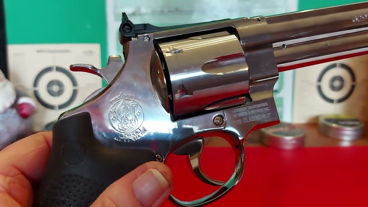 Airgun : Smith & Wesson 629 Classik 4,5 mm Co2-Analyse-Chrono-Kurt24 ...
