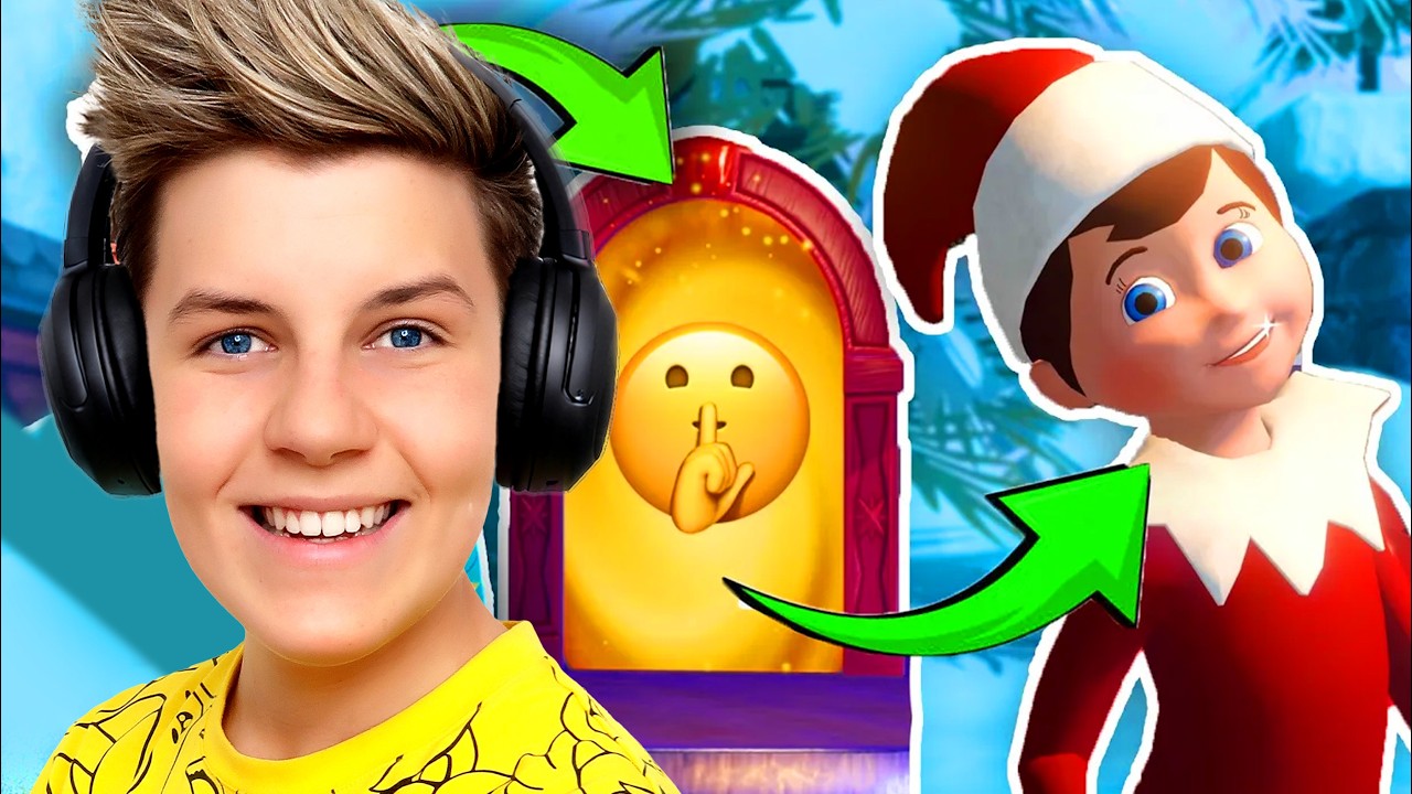 I became an ELF ON THE SHELF for a day! Prezley 🎅 ️ - YouTube