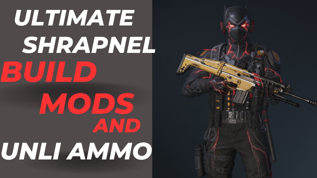 ONCE HUMAN - ULTIMATE SHRAPNEL BUILD UNLI AMMO. - YouTube