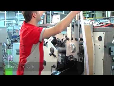 Rotary wet ink printing - YouTube