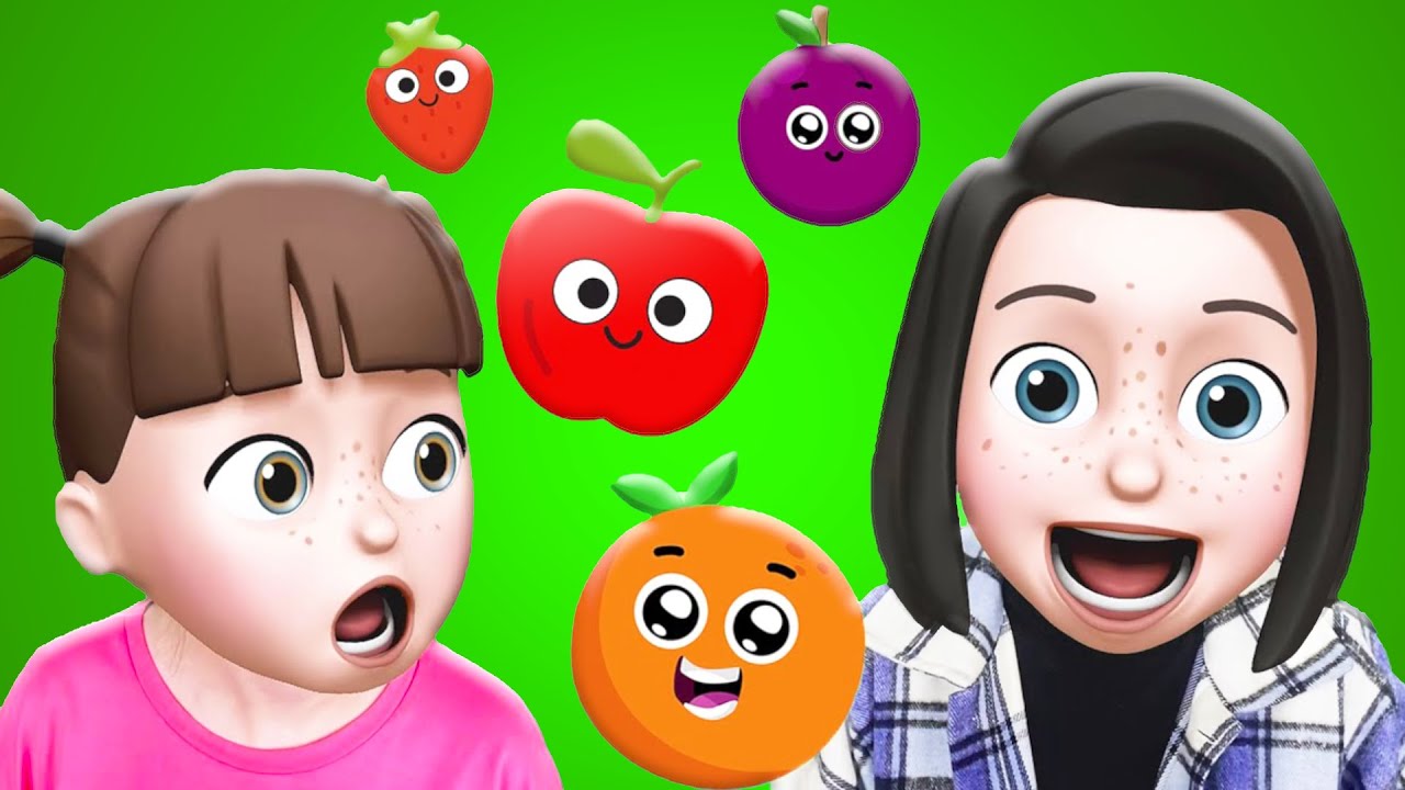 🍍 10 Little Fruits 🍇 | Nursery Rhymes | Fun Songs for Children | Pookie ...