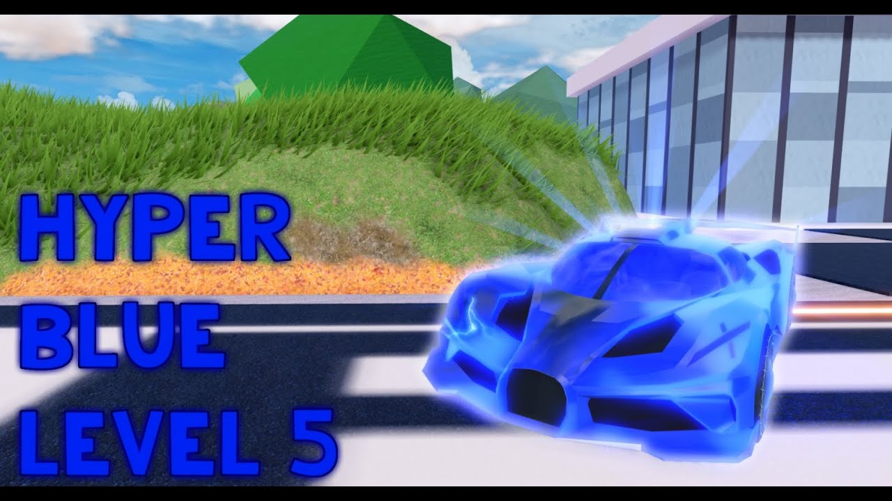 GETTING HYPERBLUE LEVEL 5 IN ROBLOX JAILBREAK! - YouTube