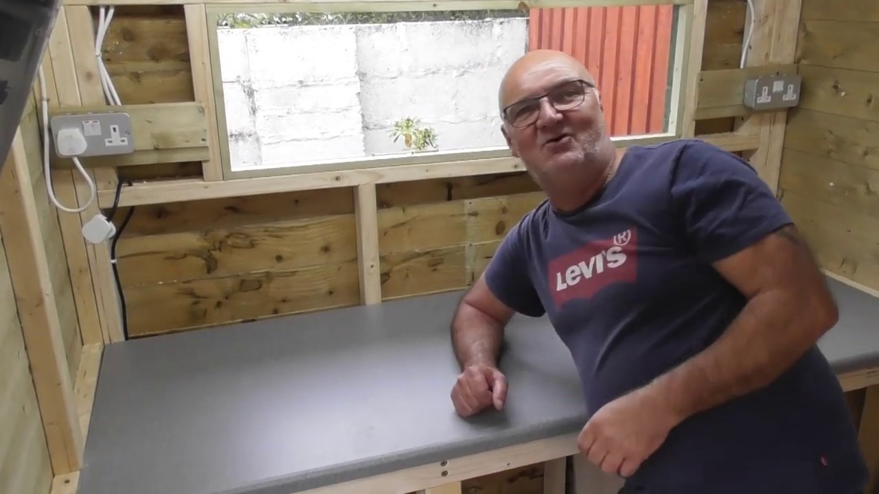 Shed extension part 3 - YouTube