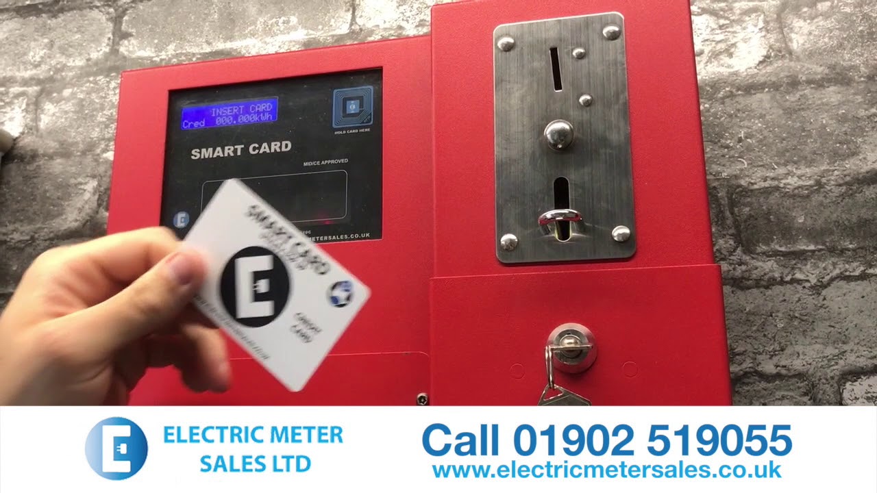 EMS Coin Prepayment Smart Electricity Meter by Electric Meter Sales UK ...