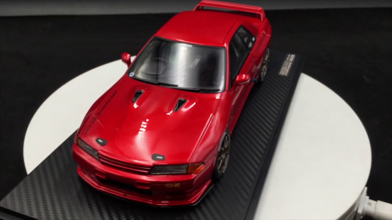 Ignition Model 1:18 TOP SECRET GT-R (VR32) Red Metallic resin model ...