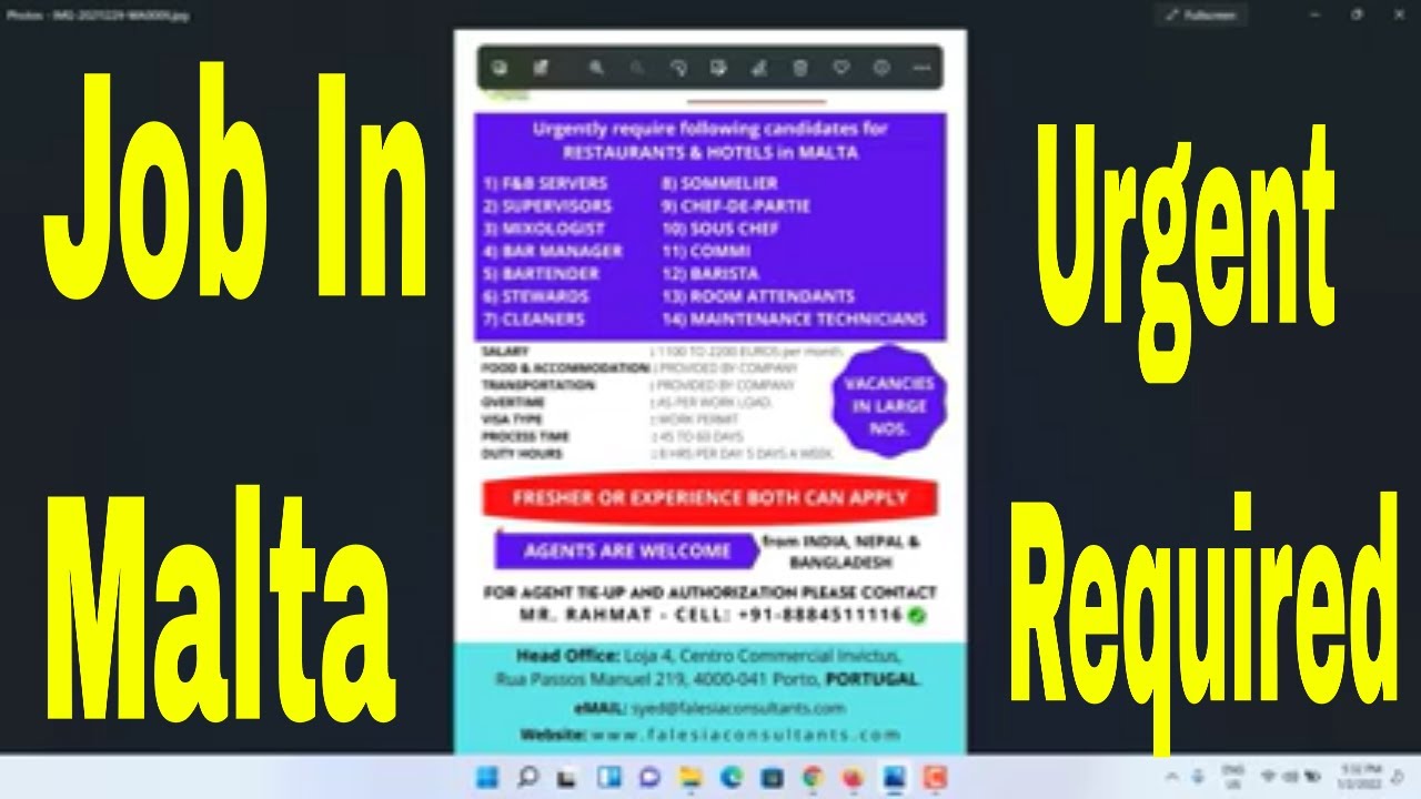 Hotel Management Jobs In Malta 2022 - Hotel Job Vacancy In Europe Malta ...