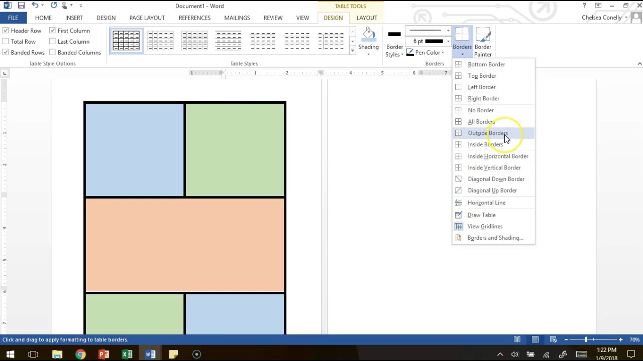 6 Cell Table Borders YouTube 6-cell-table-borders-youtube
