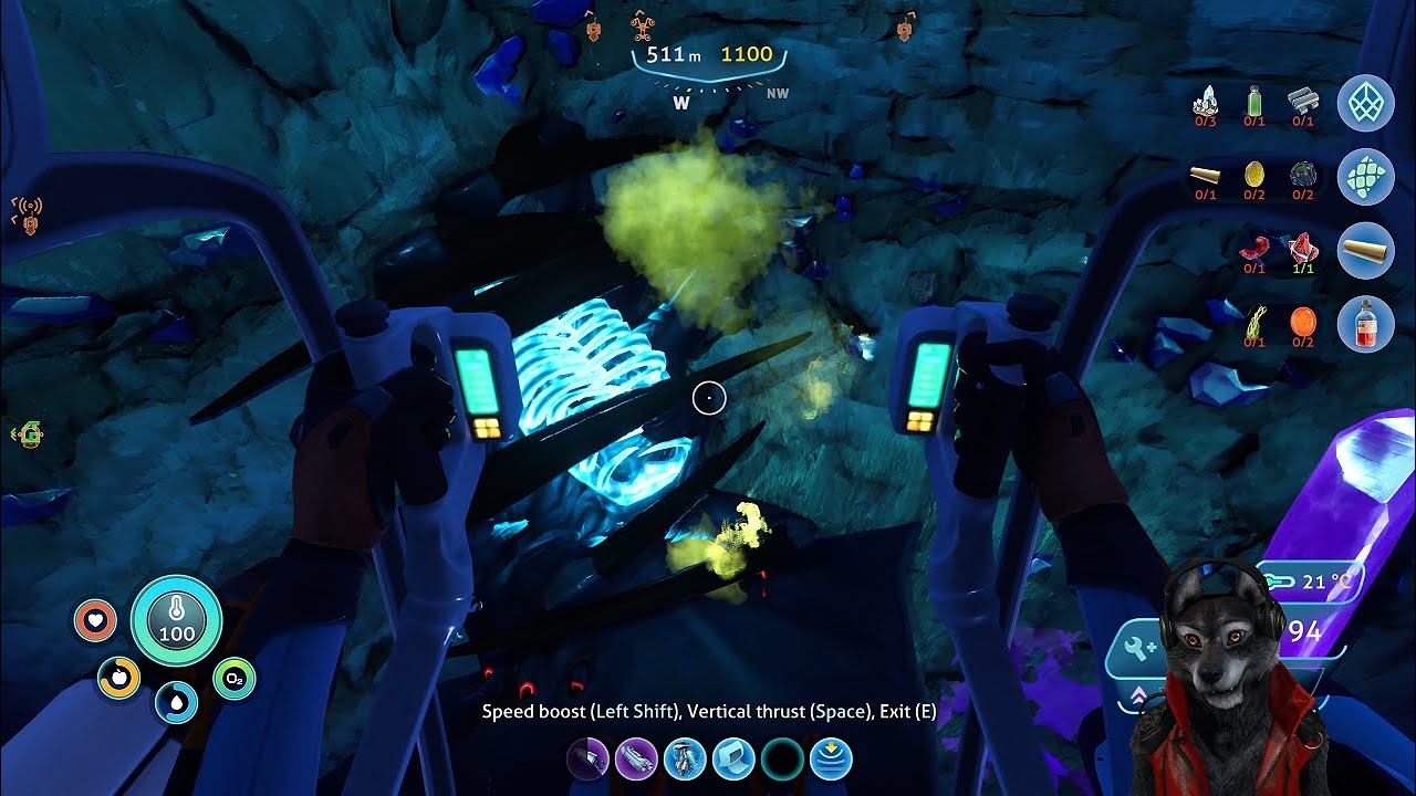 Subnautica: Below Zero Part 33 Kill Shadow Leviathan & Explore Crystal ...