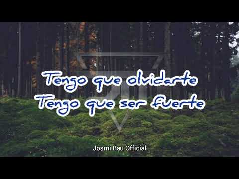 Tengo que olvidarte - Agua Marina (Letra)