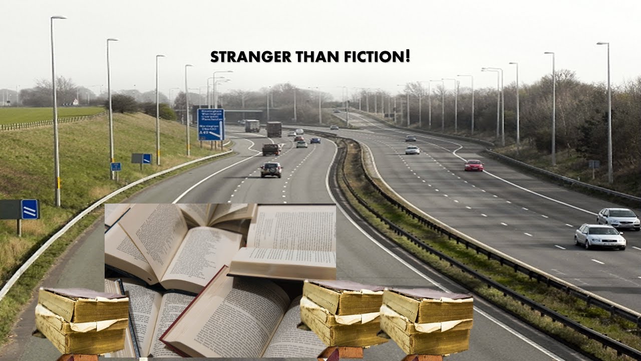 The Book Road: How 2.5 Million Books Paved the M6 Toll - YouTube