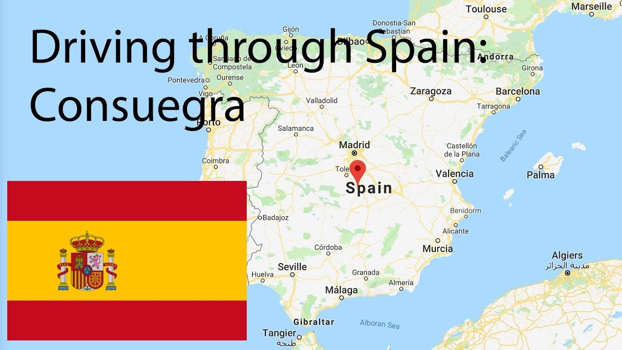 Driving through Spain: Consuegra - YouTube