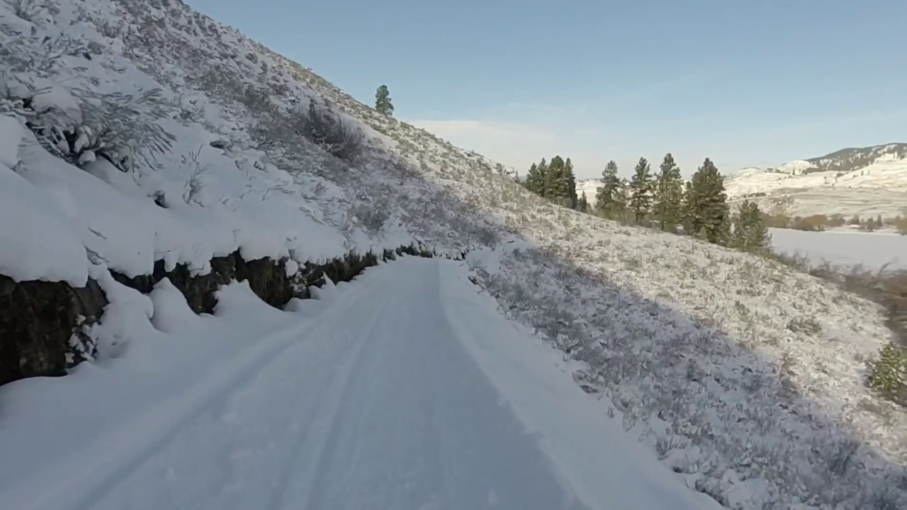 Westside Rex Derr Trail Pearrygin St Park Fat Biking - YouTube