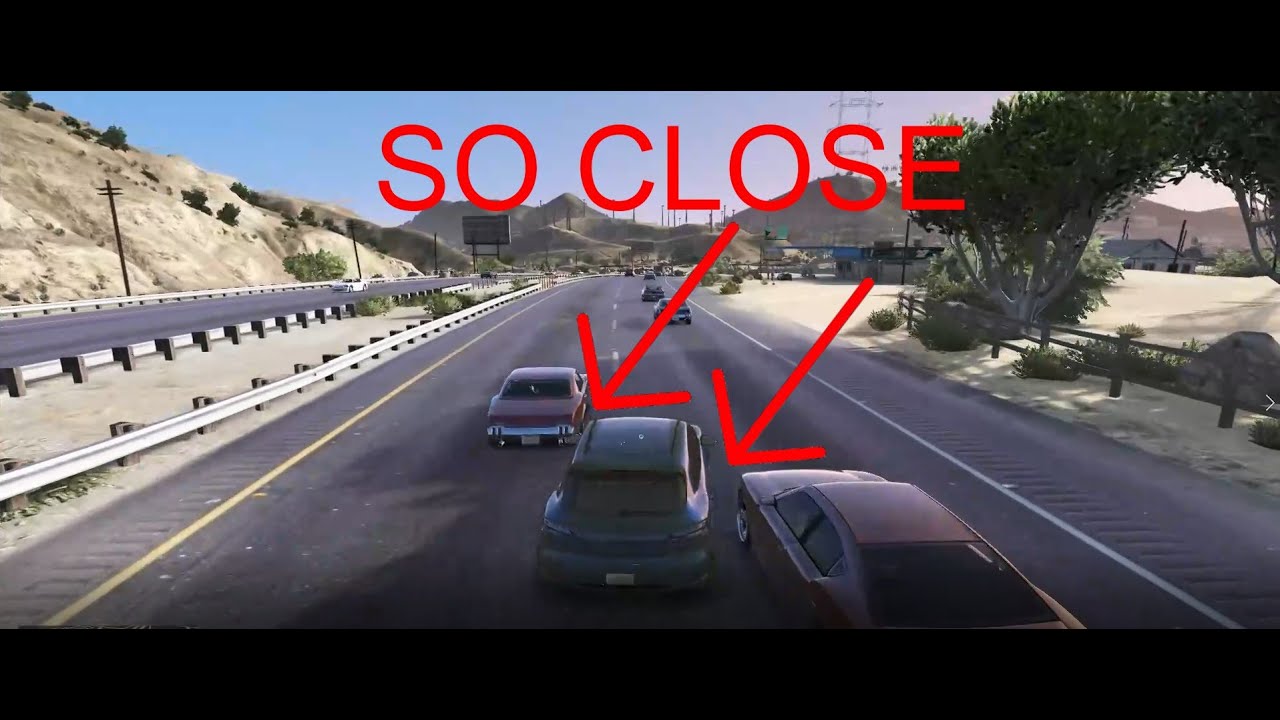 gta 5 fivem swerving through traffic - YouTube