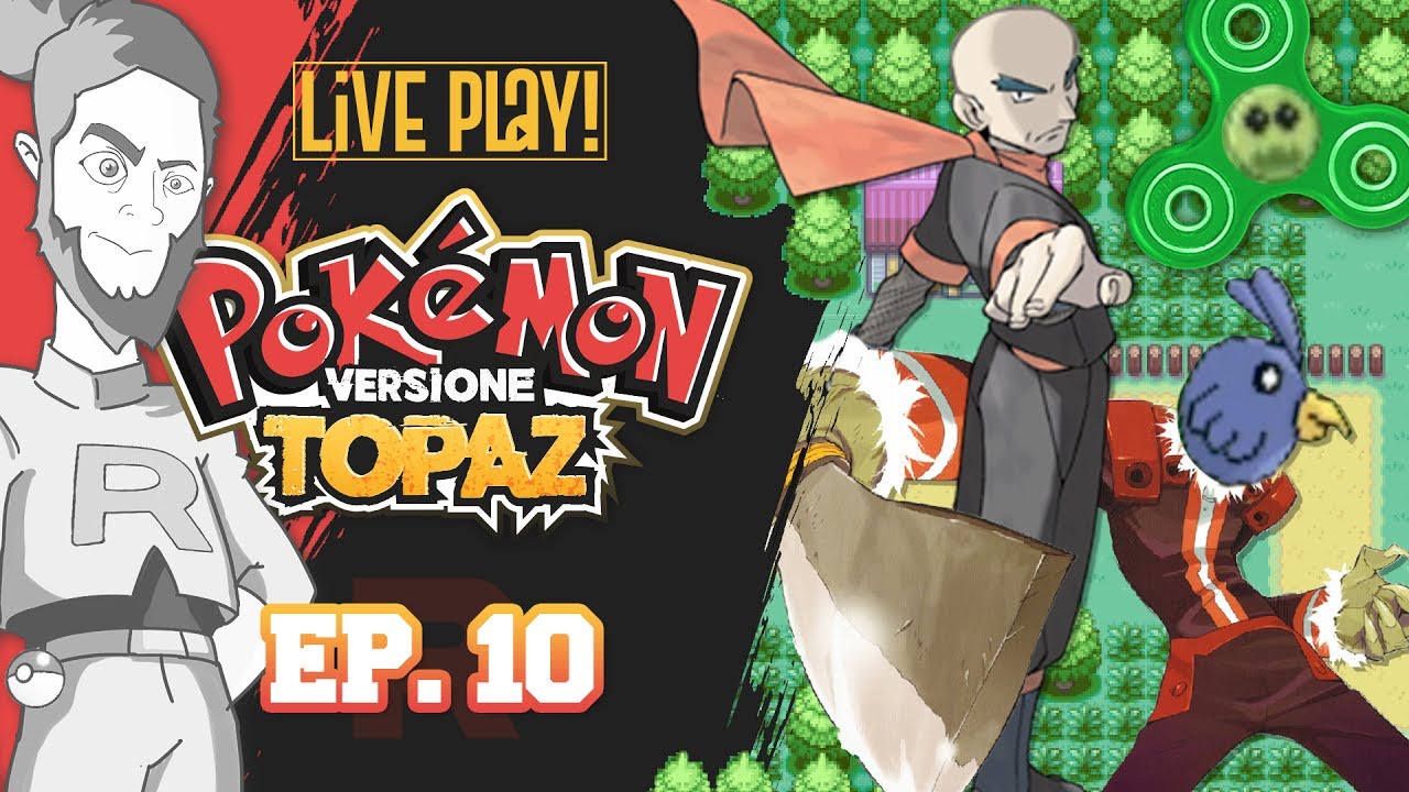 Gameplay Pokémon Topaz #10 - live con Cydonia - YouTube