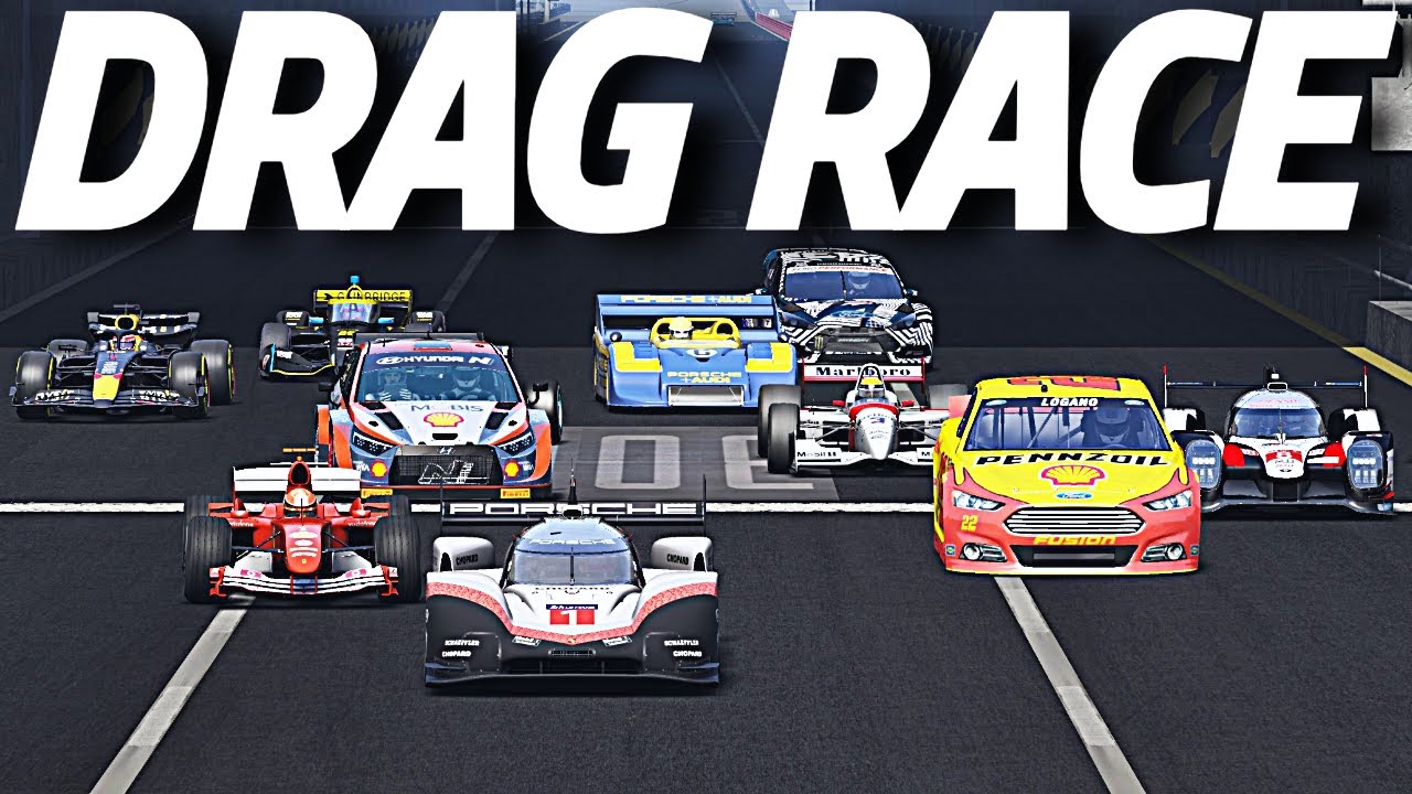 Motorsport's DRAG RACING Tournament - YouTube
