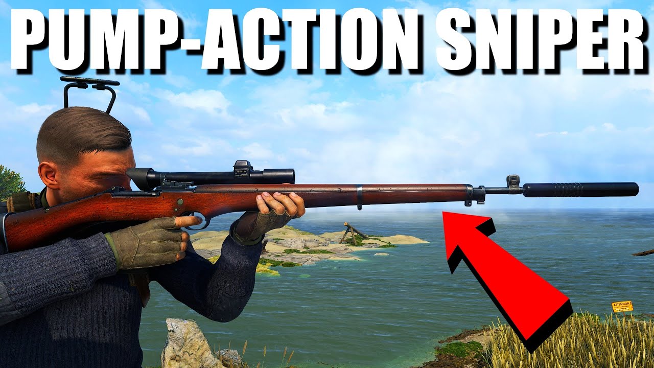 HOW GOOD IS A PUMP-ACTION SNIPER? - Sniper Elite 5 - YouTube