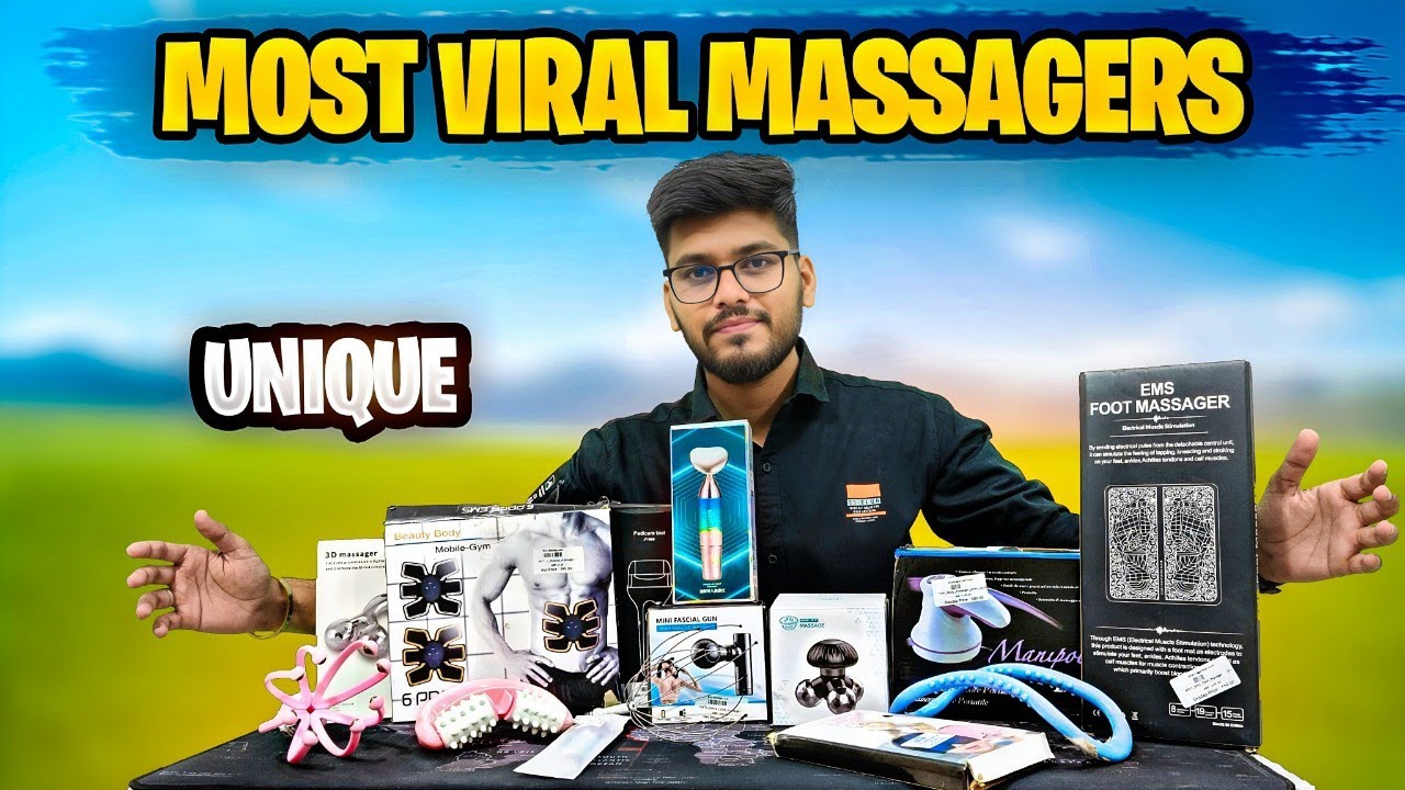 Viral And Useful Massagers | Unboxing & Review | Best Budget Massagers ...