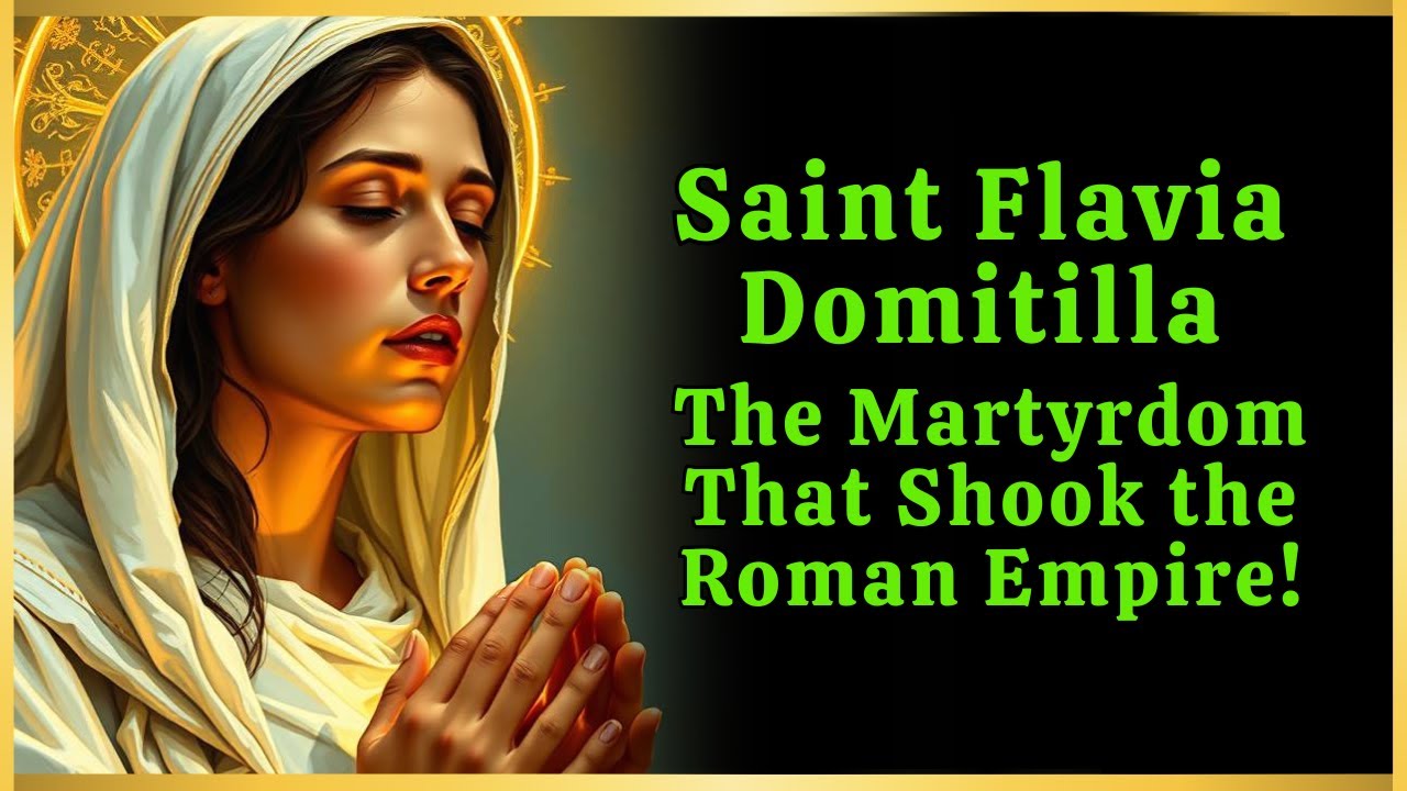 ️FROM RICHES TO MARTYRDOM The Extraordinary Journey of SAINT FLAVIA ...