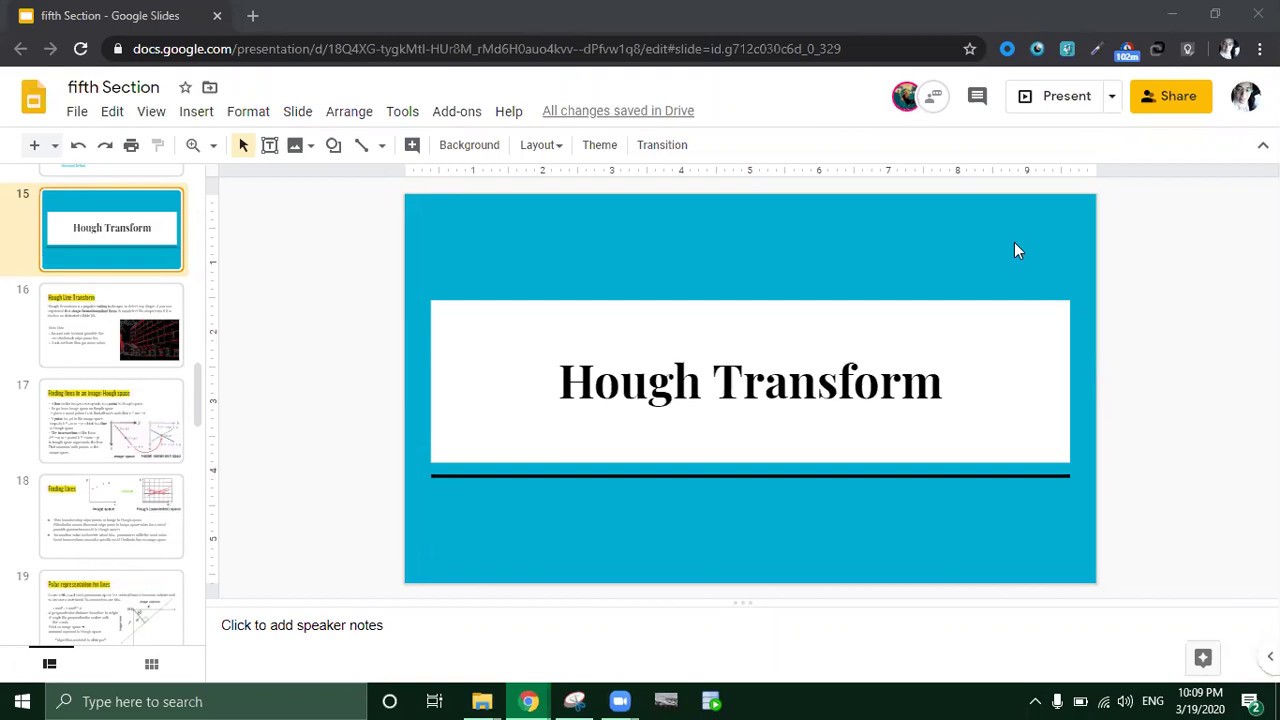 Hough Transform + Sheet5 - YouTube