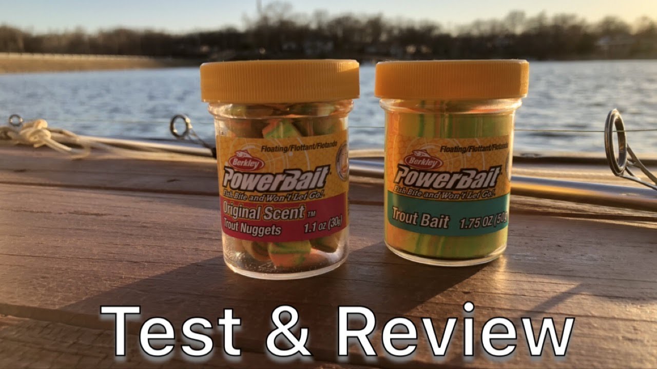 Berkley Powerbait (Trout Bait): Test and Review - YouTube