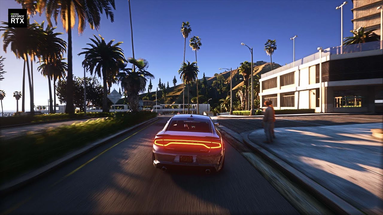 GTA 5 Insane Forest Mod With Photorealistic Graphics Mod Gameplay On ...
