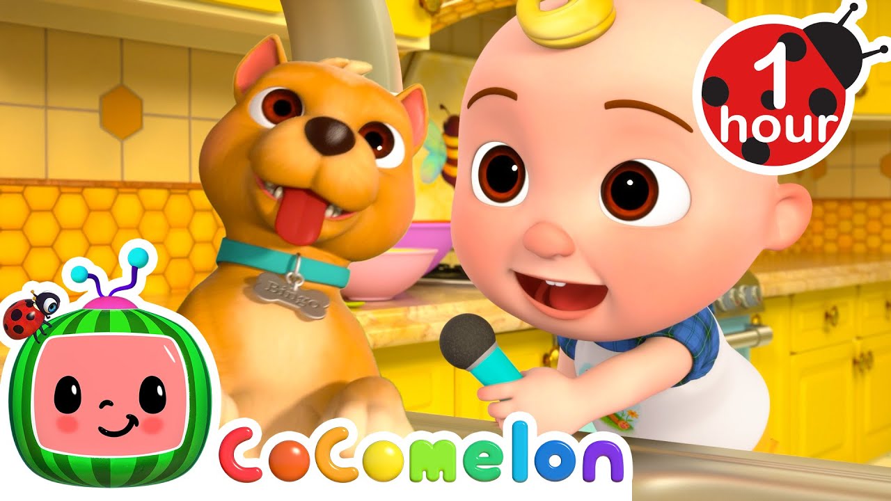 Bingo Sings a Song 🎶 Best Animal Videos for Kids | Kids Songs and ...