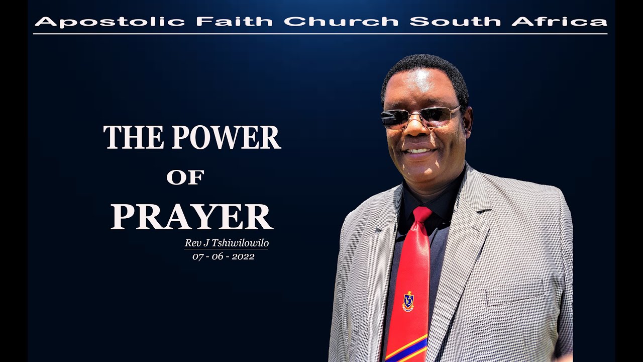 Rev J Tshiwilowilo, Apostolic Faith Church South Africa. - YouTube