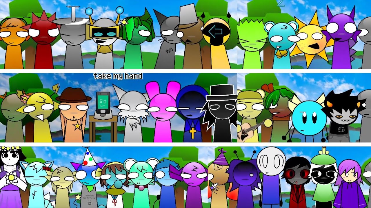 Sprunki - Sprunkin' Beats 2008 - with All Characters - YouTube