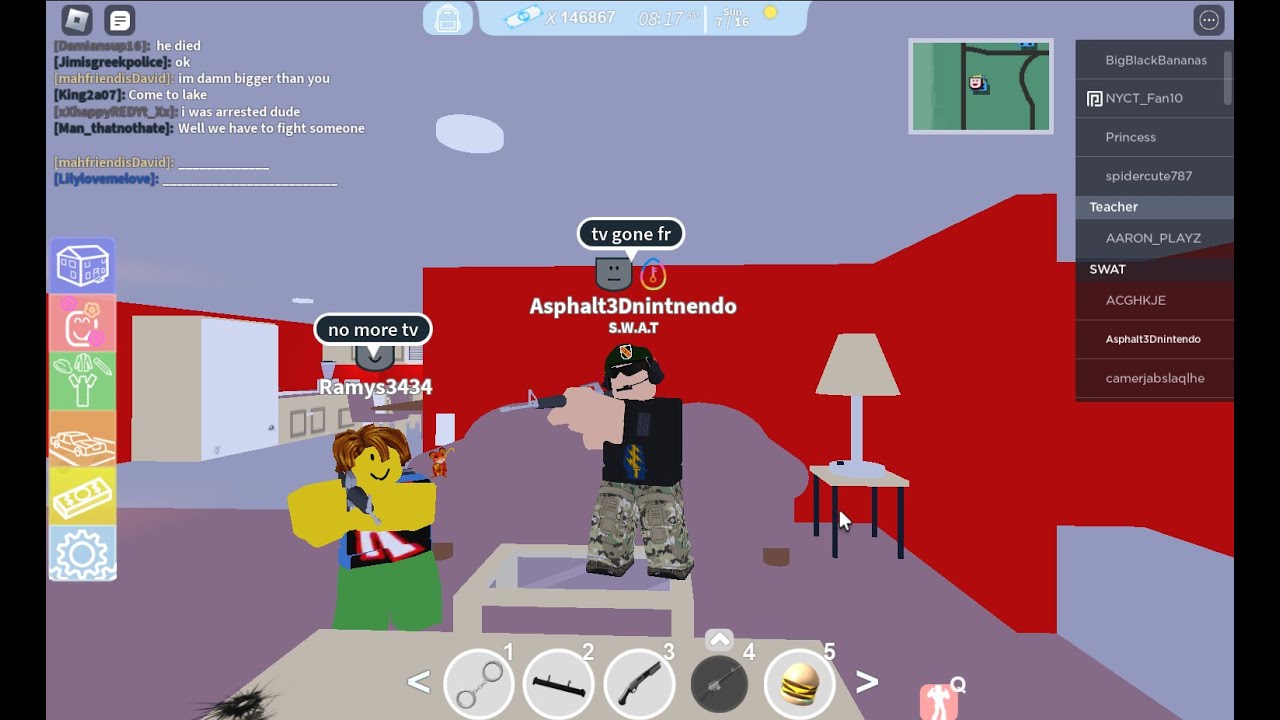 Roblox neighborhood moment. - YouTube