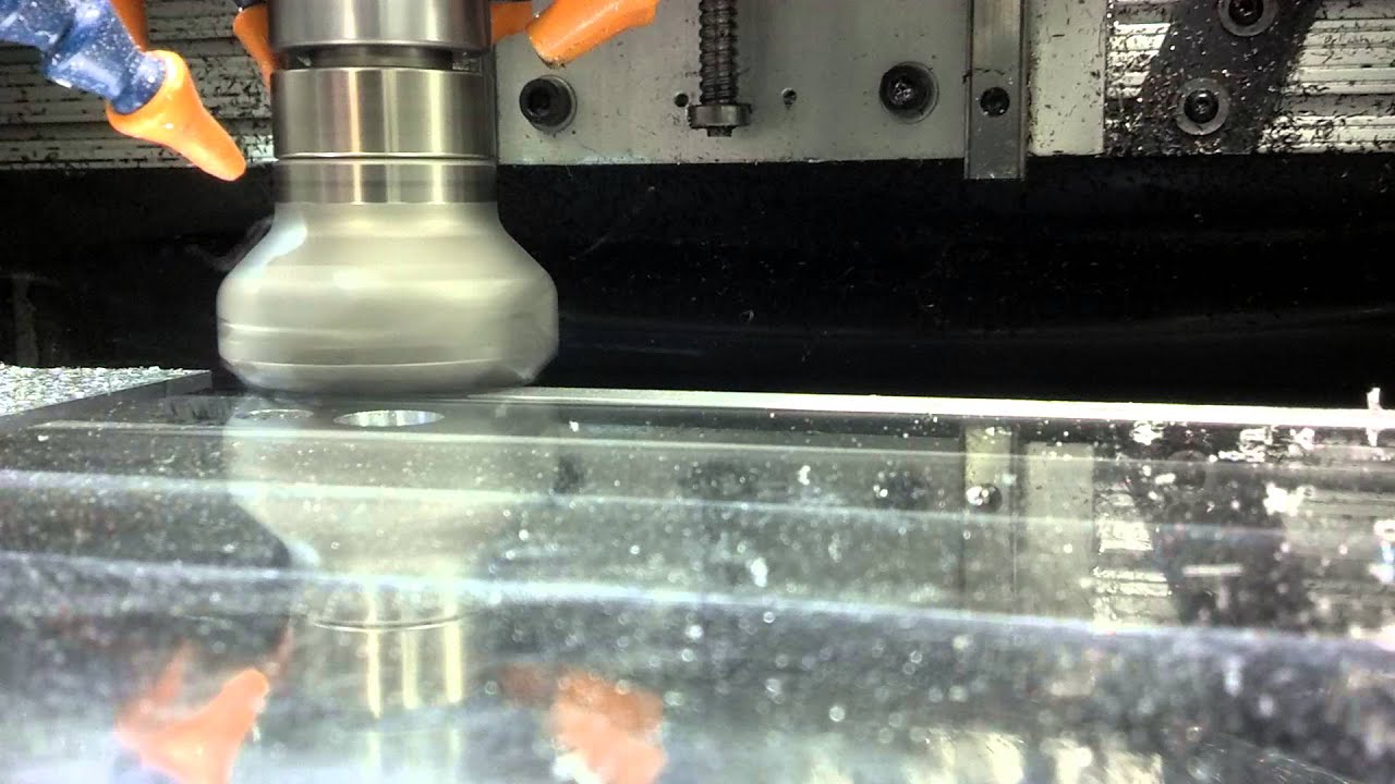 machining a fixture plate - YouTube
