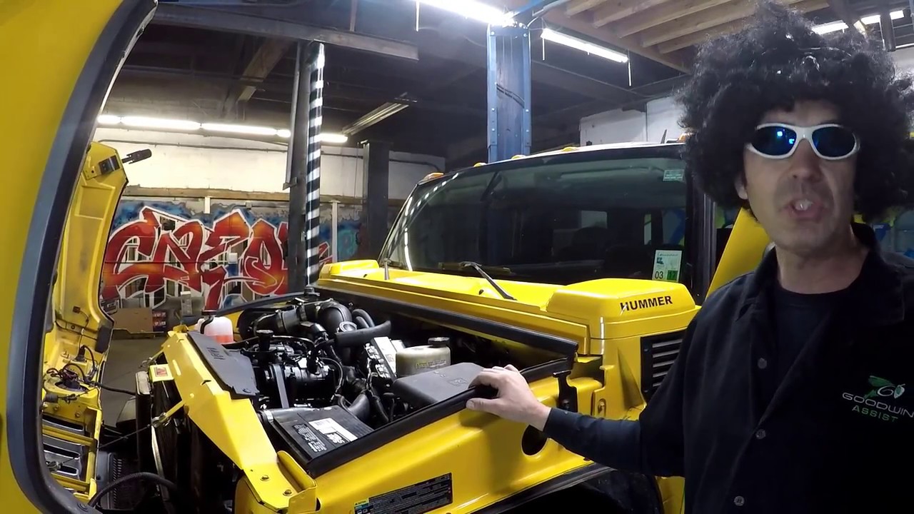 Ultimate Duramax Conversion H2 Hummer Step 6 Johnny Magic "Motorhead ...